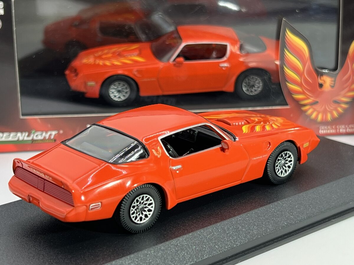 1/43 Greenlight 1979 Pontiac Firebird Trans AM hardtop , mayan red - 1: ...