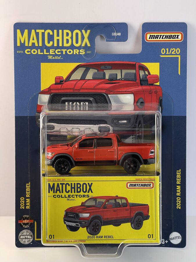 2020 Ram Rebel - Matchbox Collectors - Veikals - Interneta veikals auto ...