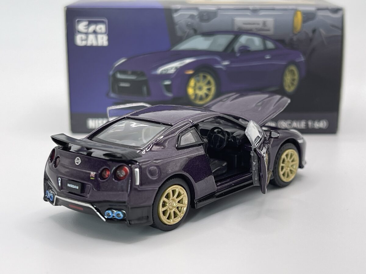 1/64 Era Car Nissan GT-R (R35) T-Spec 2022 , Midnight Purple - 1:64 ...