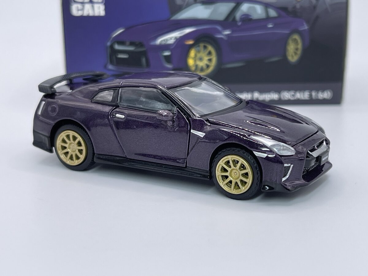 1/64 Era Car Nissan GT-R (R35) T-Spec 2022 , Midnight Purple - 1:64 ...